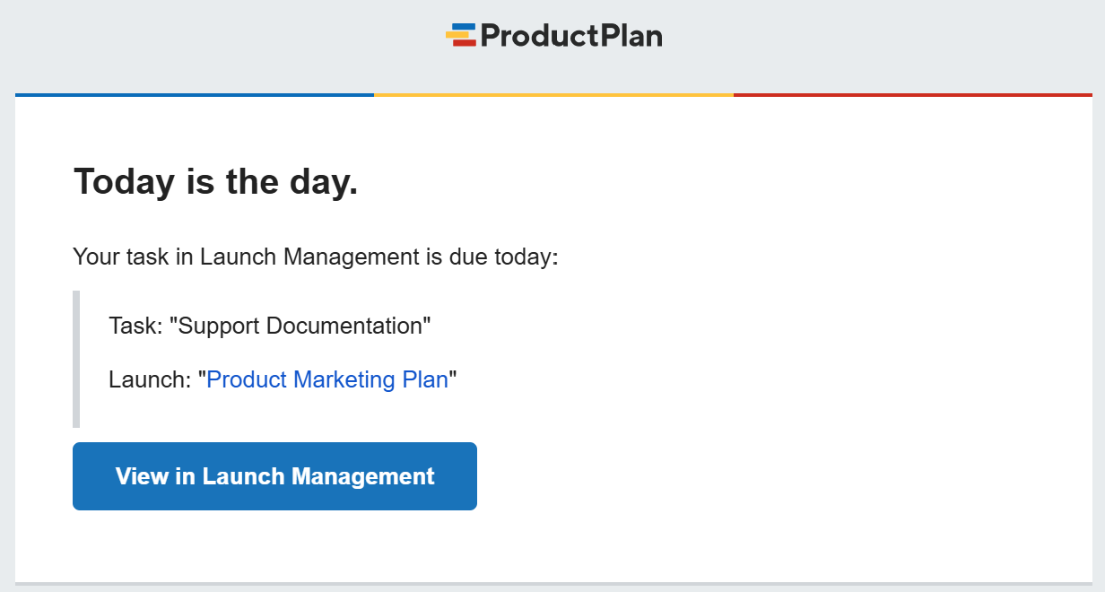Launch Management Checklist