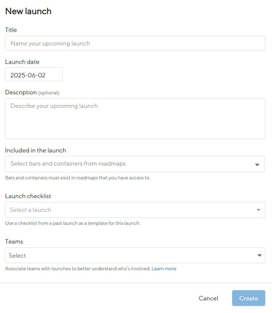 Launch Management Dashboard