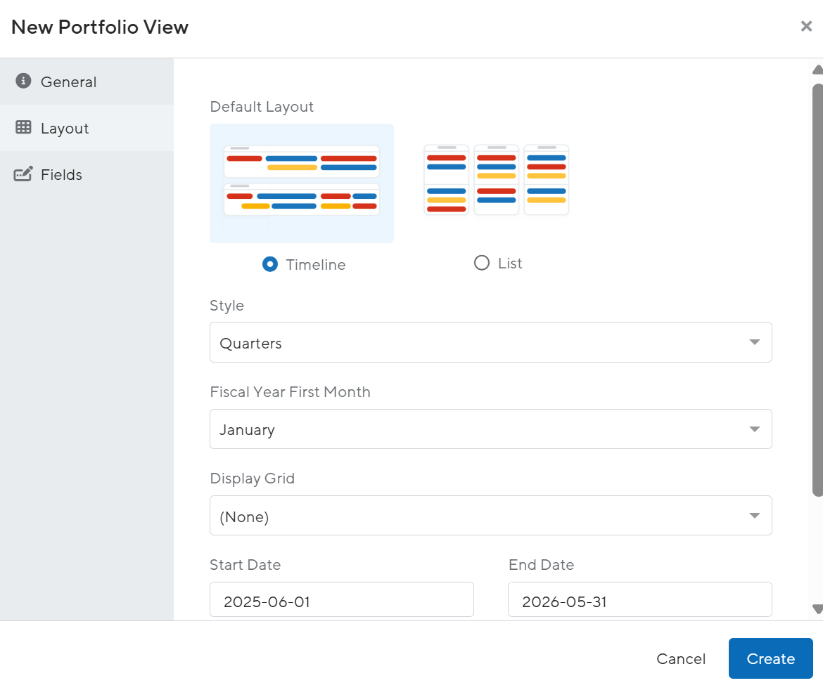 Portfolio View