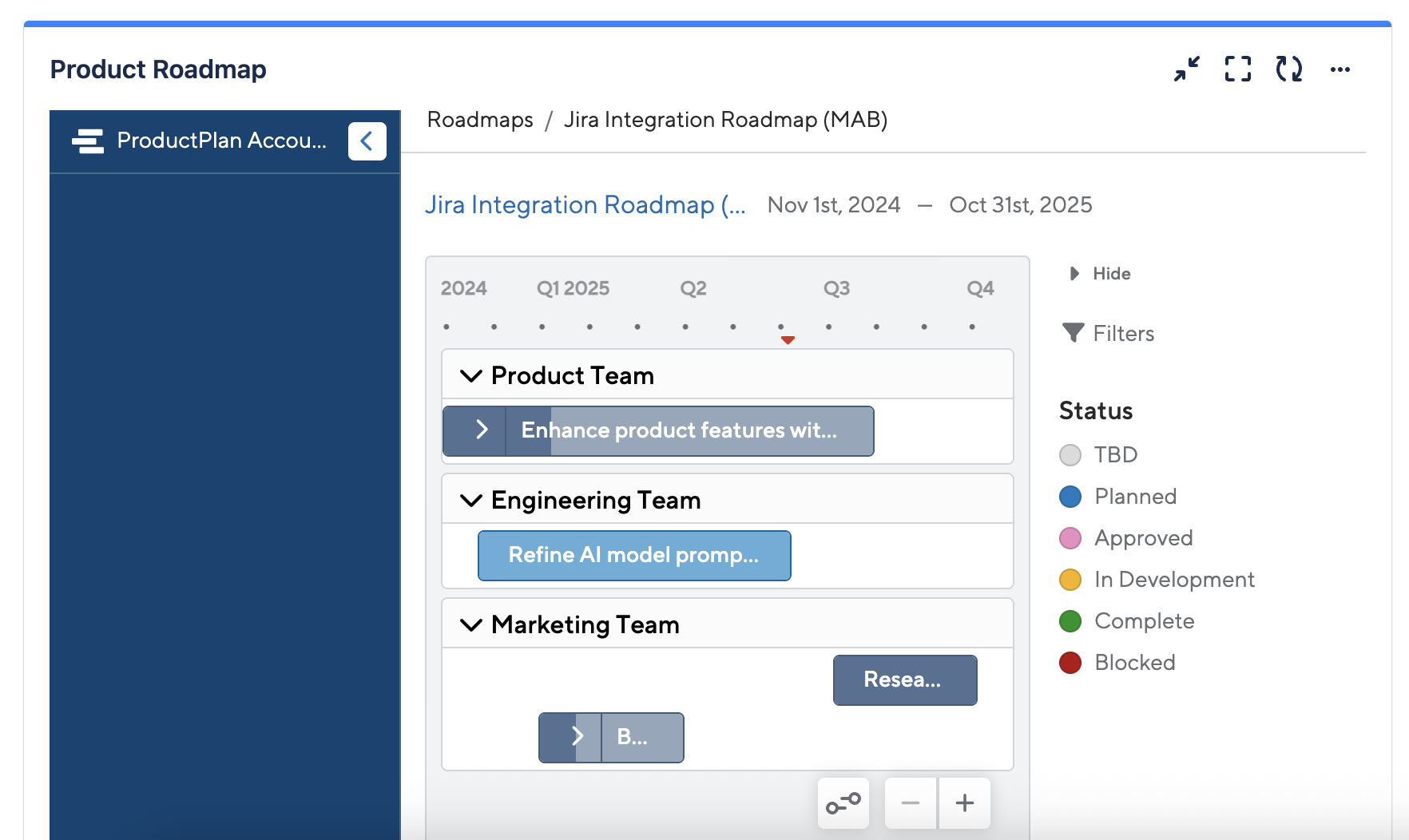 Embedding Your Roadmaps in Jira & ADO